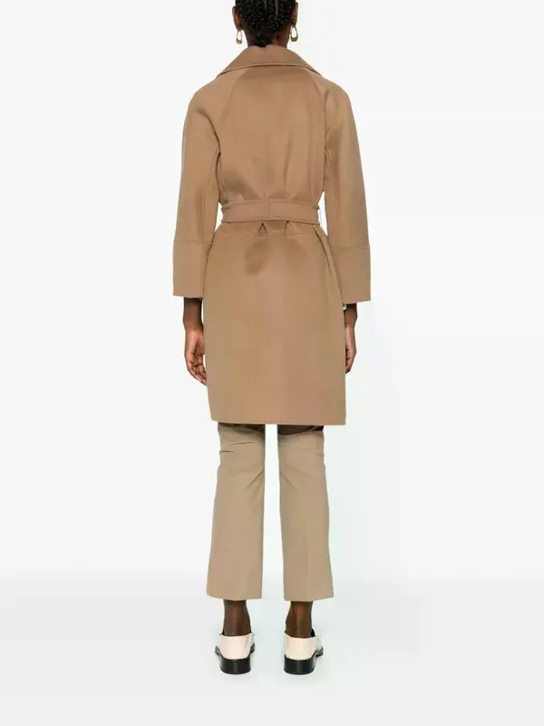 Max Mara Arona Belted Virgin Wool Coat