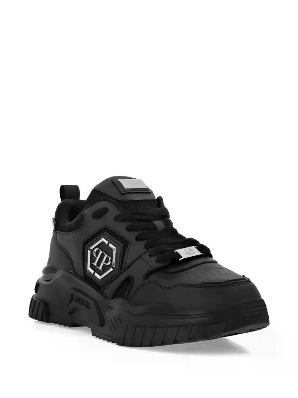 Philipp Plein Predator Chunky Sole Sneakers - Black