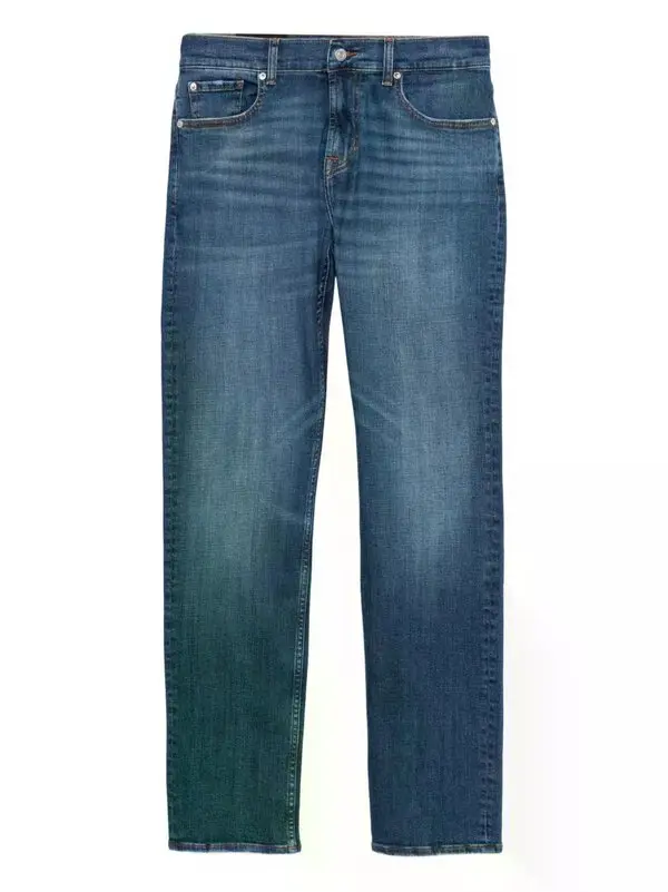 7 For All Mankind Whiskering-effect Jeans