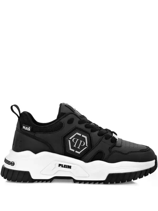 Philipp Plein Predator Chunky Sole Sneakers - Black