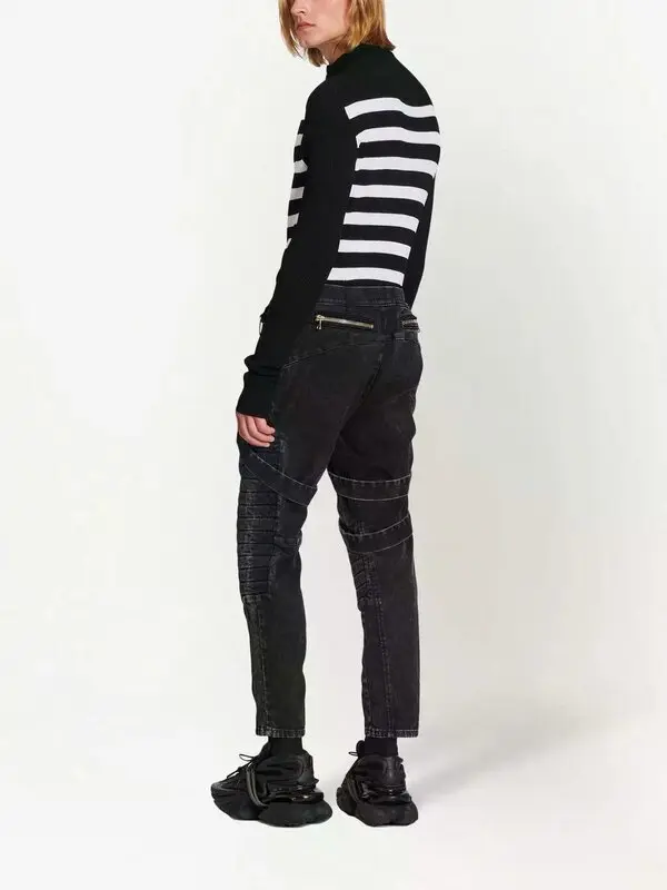 Balmain Cropped Skinny Jeans