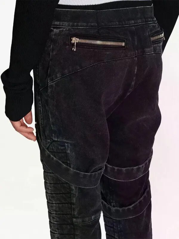 Balmain Cropped Skinny Jeans