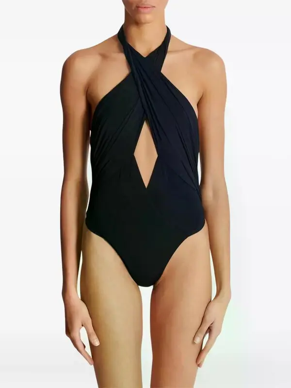 Balmain Halterneck Swimsuit