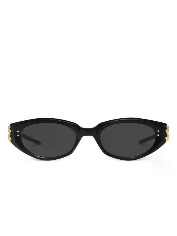 GENTLE MONSTER Kunst Sunglasses - Black