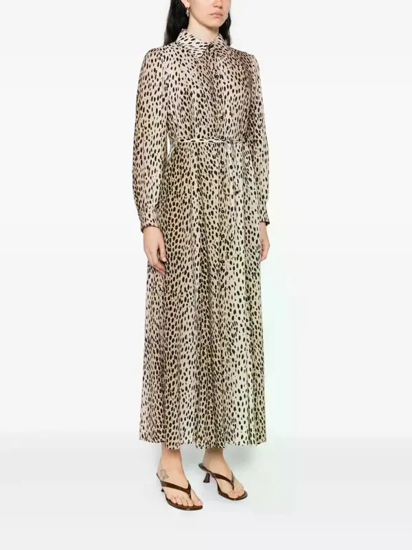 Rixo Izzy Printed Midi Dress