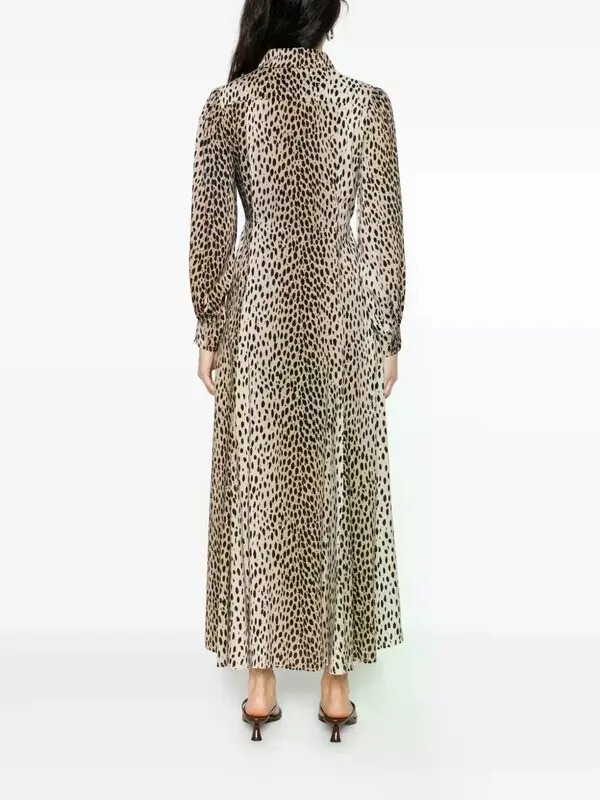 Rixo Izzy Printed Midi Dress
