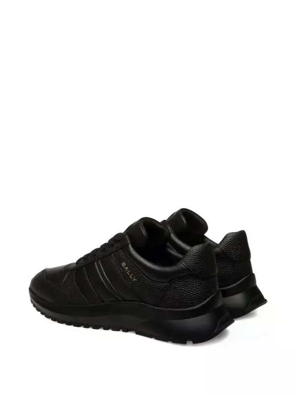 Bally Outline Grained Leather Sneakers