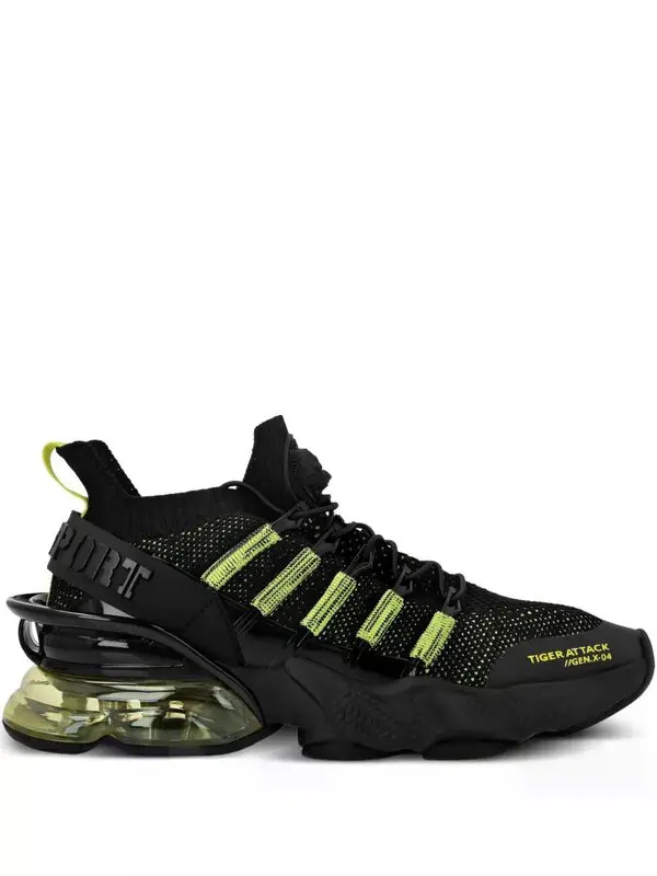 PLEIN SPORT Tiger Attack Gen X 04 Sneakers - Black