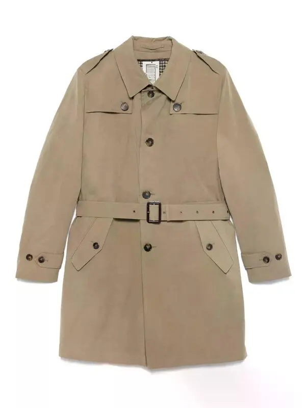 L'IMPERMEABILE Gilberto Belted Trench Coat