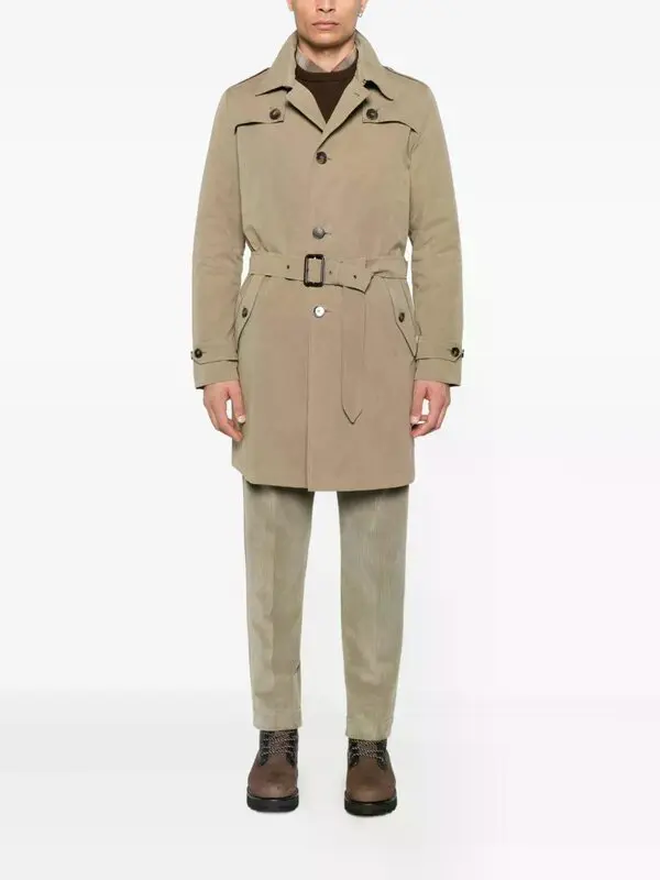 L'IMPERMEABILE Gilberto Belted Trench Coat