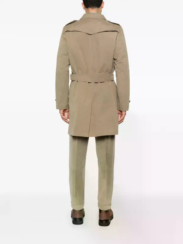 L'IMPERMEABILE Gilberto Belted Trench Coat