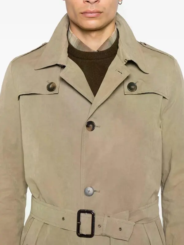 L'IMPERMEABILE Gilberto Belted Trench Coat