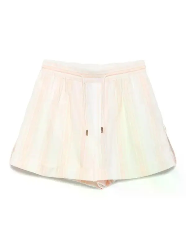 Chloé Striped Drawstring Shorts