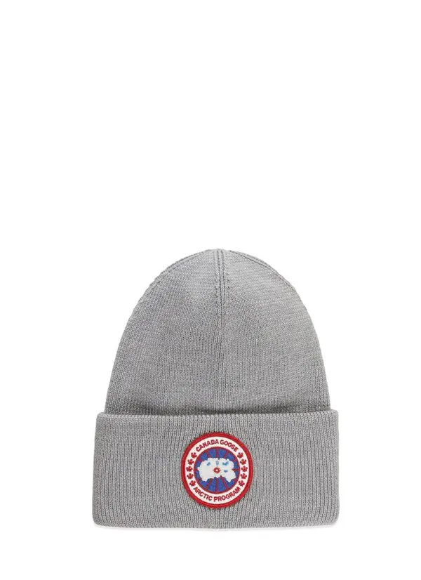 Canada Goose Wool Beanie - Grey