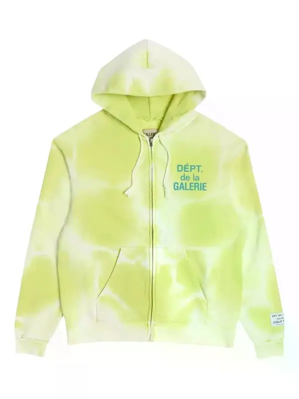 GALLERY DEPT. Logo-print Zip-up Hoodie