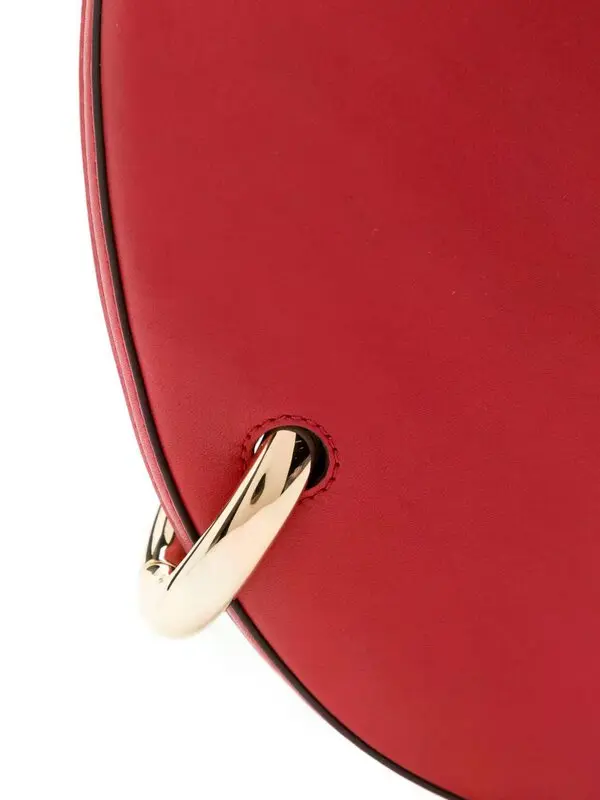 Tory Burch Pierced Shoulder Bag - Red