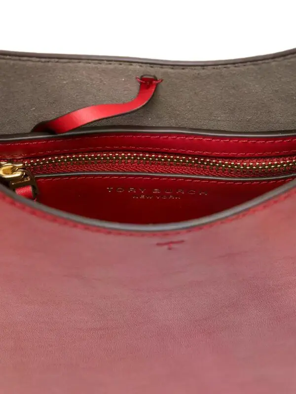 Tory Burch Pierced Shoulder Bag - Red