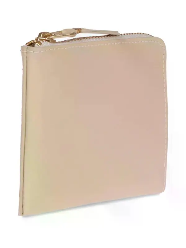 Comme Des Garçons Leather Wallet - Neutrals