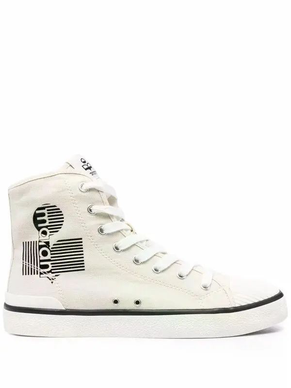 Isabel Marant Étoile Logo-print Lace-up Sneakers