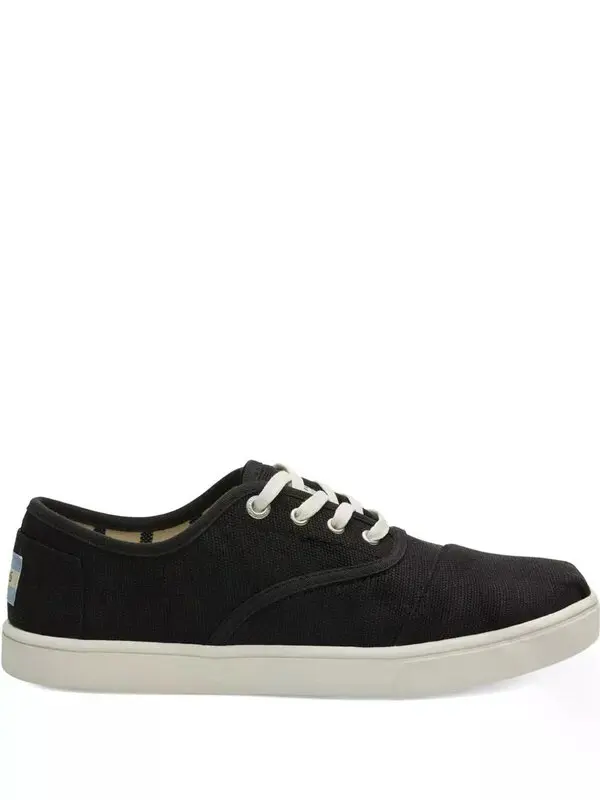 Toms Cordones Cupsole Sneakers - Black