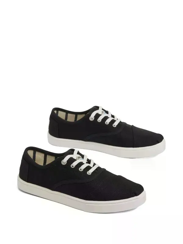 Toms Cordones Cupsole Sneakers - Black