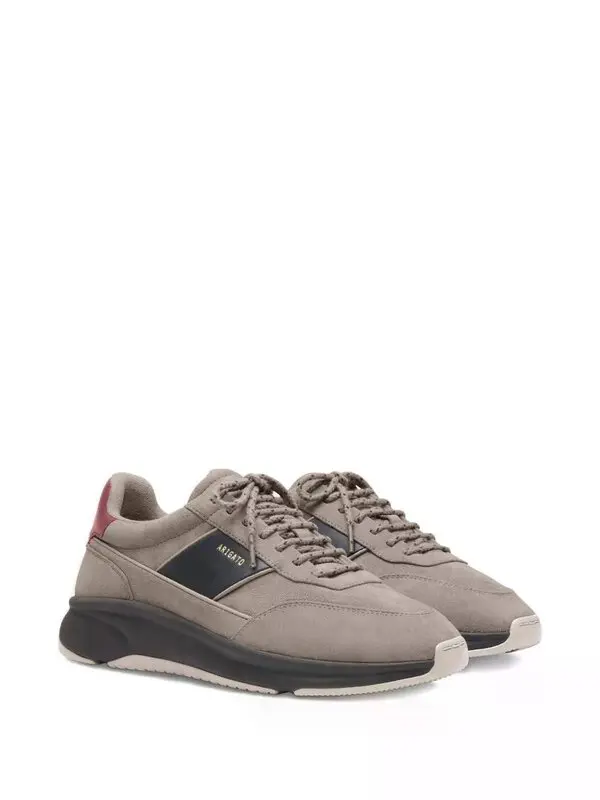 Axel Arigato Genesis Neo Runner Suede And Leather Sneakers - Neutrals
