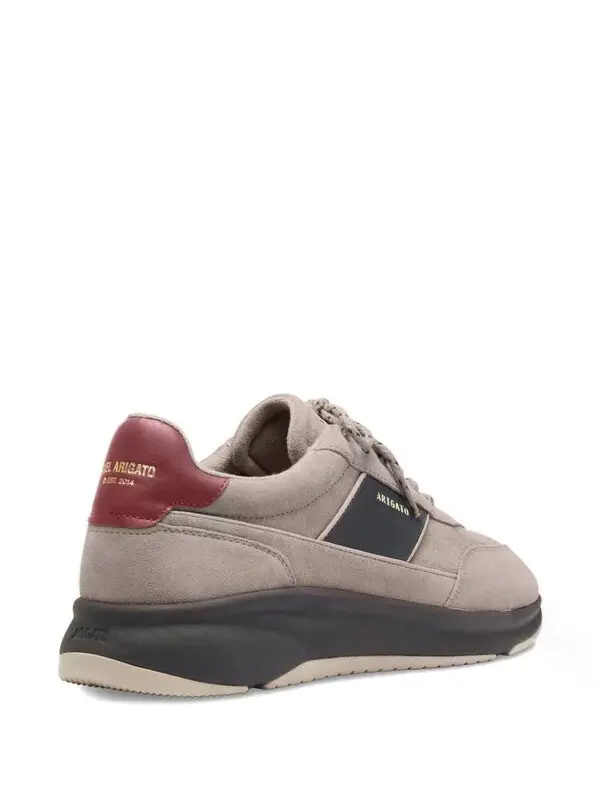 Axel Arigato Genesis Neo Runner Suede And Leather Sneakers - Neutrals