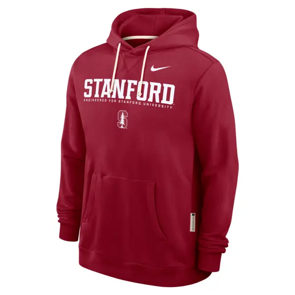 Nike Stanford Sideline Dri-fit College Pullover Hoodie - Red