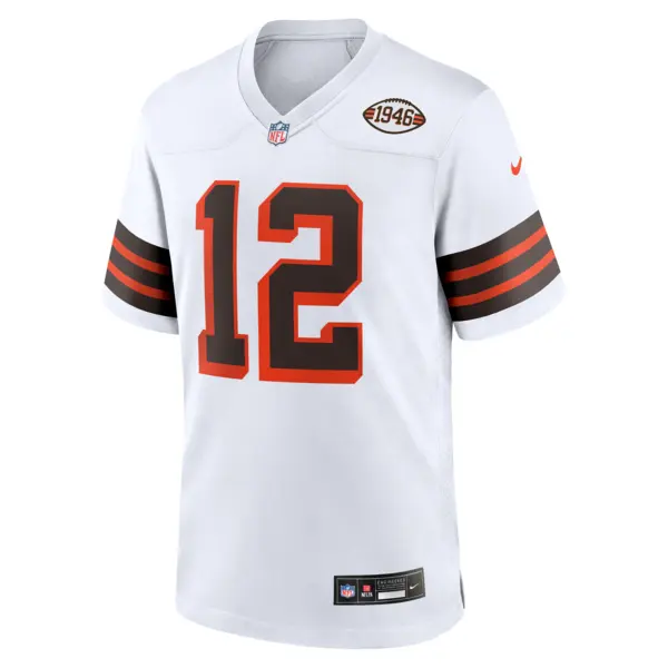 Nike Shedeur Sanders Cleveland Browns Nfl Game Jersey - White