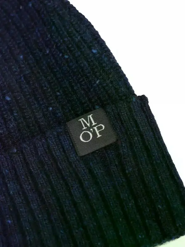 Marc O'polo Ribbed-knit Beanie - Blue