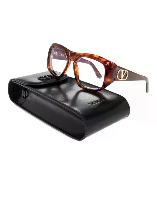 Valentino Garavani Rectangle-frame Eyeglasses