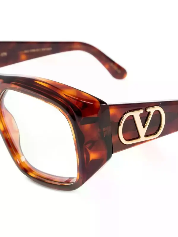Valentino Garavani Rectangle-frame Eyeglasses