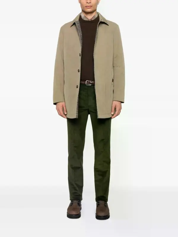 L'IMPERMEABILE Point-collar Single-breasted Jacket