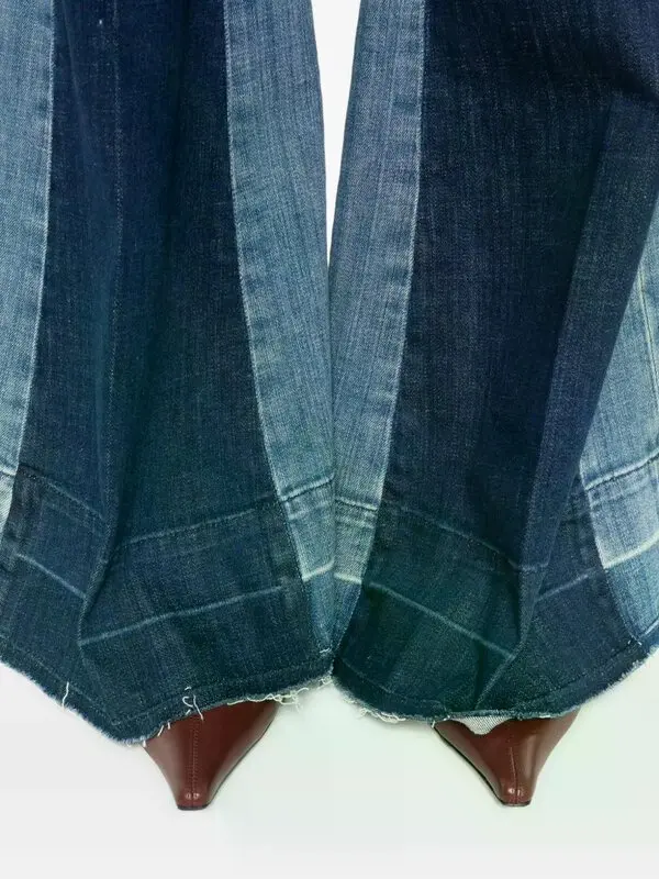 Seafarer Panelled Flare Jeans