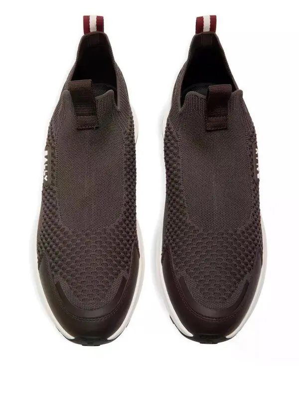 Bally Knit-effect Pull-on Sneakers