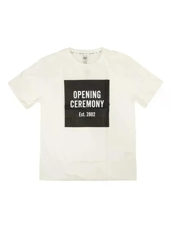 Opening Ceremony Box-logo T-shirt - White