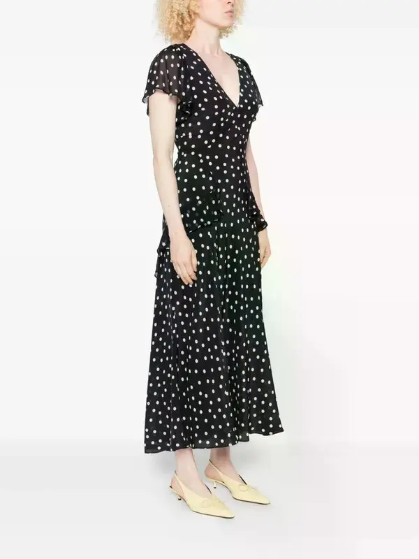 Rixo Evie Frill Dress
