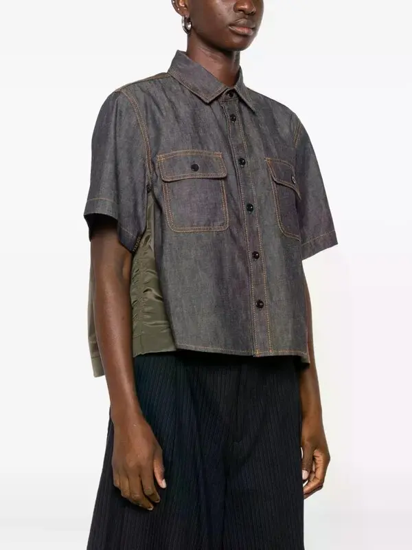 Sacai Double-pocket Denim Shirt