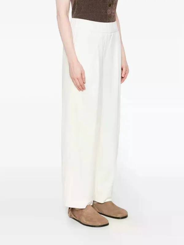Peserico Pleated Wide-leg Trousers