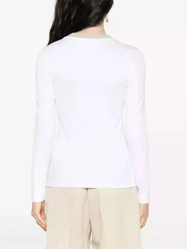 Peserico Embellished Round-neck Top