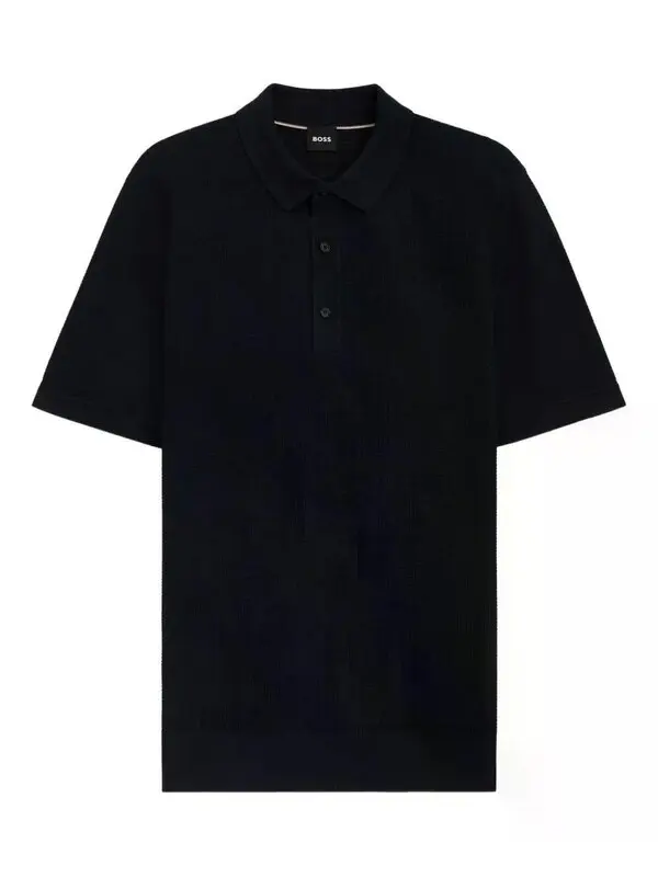 BOSS Short-sleeve Polo Shirt - Black