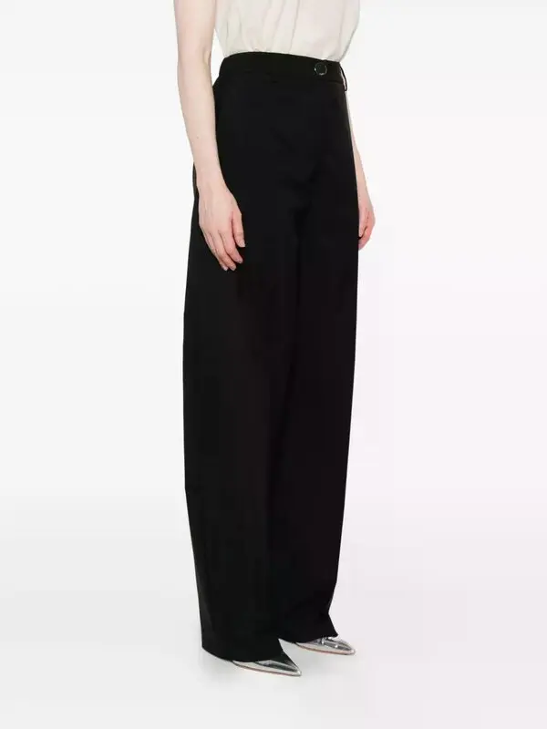 Sportmax Button-fastening Wool Trousers