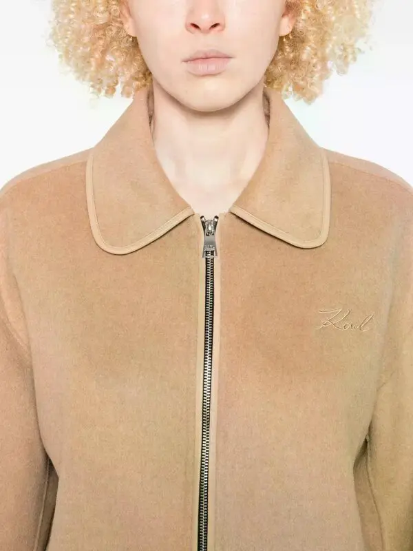 Karl Lagerfeld Zip-front Jacket