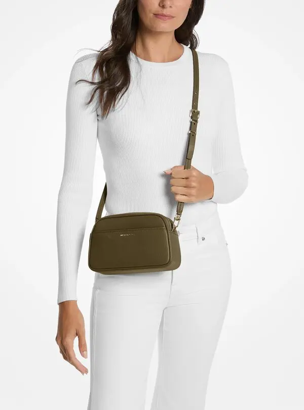 Michael Kors Jet Set Small Camera Crossbody Bag - Green