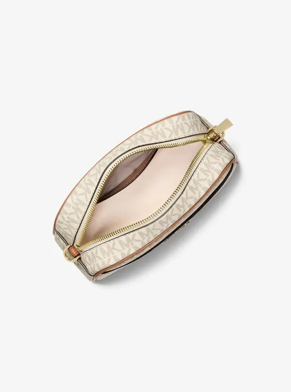Michael Kors Jet Set Small Camera Crossbody Bag - Natural