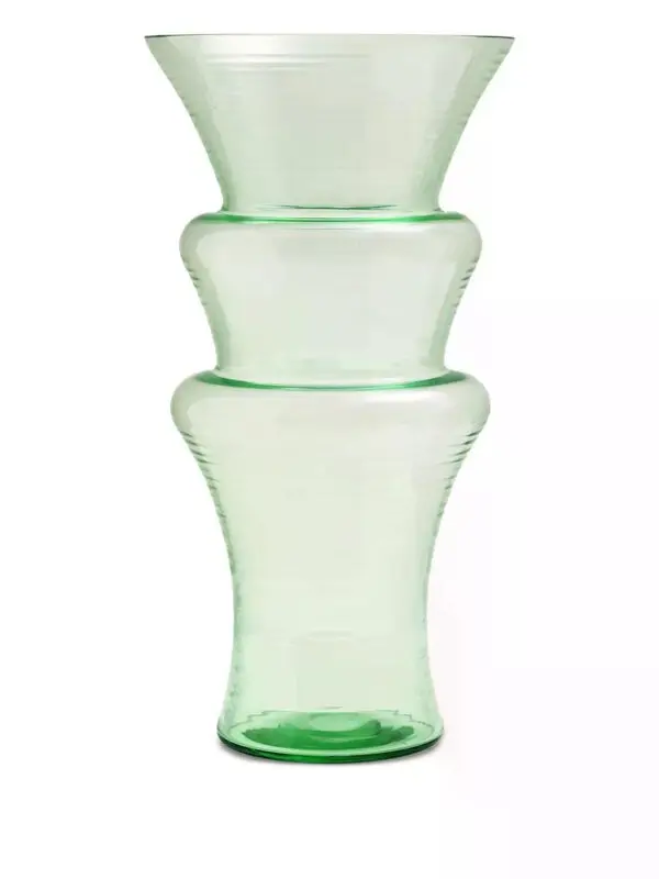 PRODUZIONE PRIVATA Wind Maestrale Glass Vase - Green