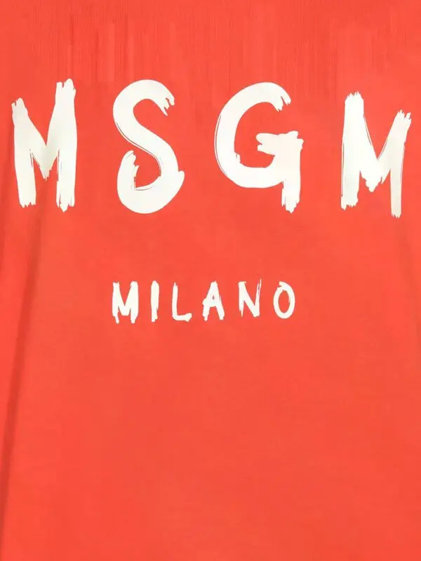 MSGM Logo-print T-shirt