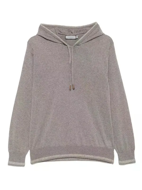 Canali Wool-blended Hoodie