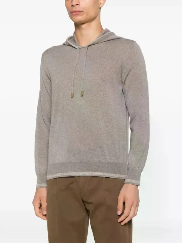Canali Wool-blended Hoodie
