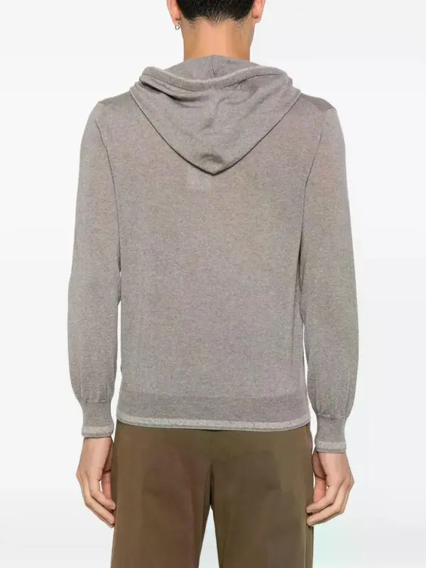Canali Wool-blended Hoodie
